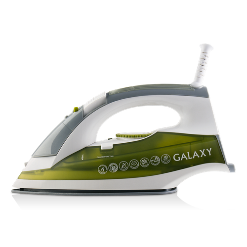Утюг Galaxy GL 6109 зеленый 2200Вт керамическое покрытие подошвы