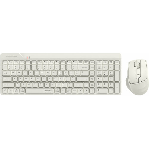 Комплект клавиатура+мышь A4Tech Fstyler FG2400 Air бежевый/бежевый (fg2400 air beige)