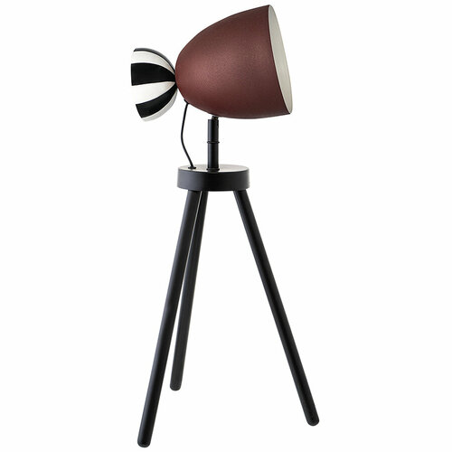 Светильник настольный Anniken 20х58 см лампа для дома черная декоративная Bergenson Bjorn BB0000499