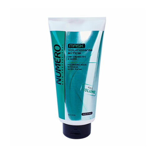 Brelil Professional NUMERO VOLUME Mask - Маска для объема с экстрактом Асаи, 300мл