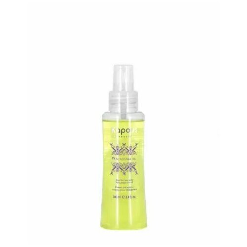 Kapous Macadamia Oil Флюид для волос с маслом ореха макадамии, 100 мл, бутылка