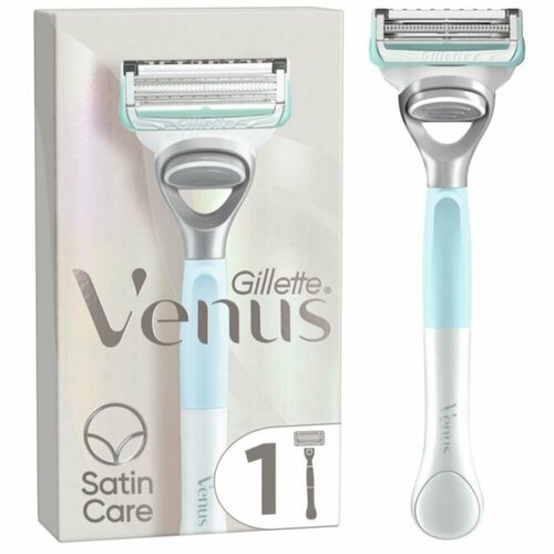 Gillette Venus Бритвенный станок Satin Care, 1 кассета.