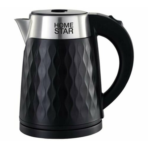 Чайник HomeStar HS-1021 (1,7 л) черный, двойной корпус
