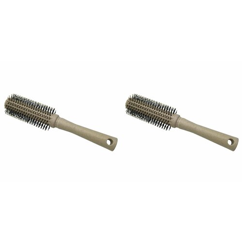 Брашинг для волос Rama Rose мягкий 9511B-033, пластик, d 25 мм, 2 шт