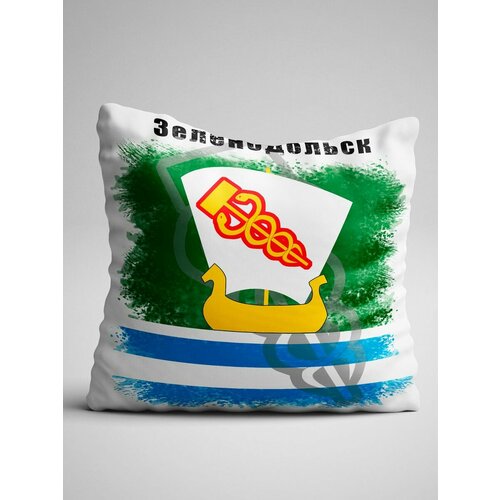 Подушка декоративная Флаг Зеленодольска