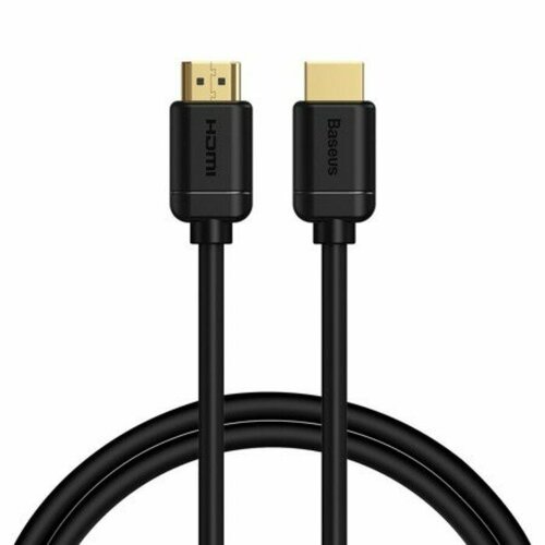 Кабель видео Baseus, HDMI(m)-HDMI(m), High Definition Series, 4KHDMI - 4KHDMI, 2 м, черный (комплект из 2 шт)