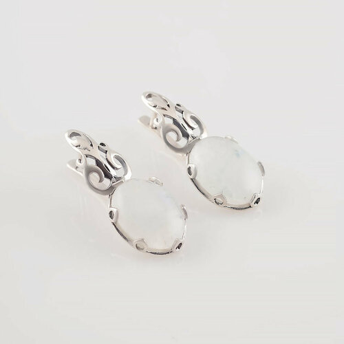 Серьги Milana Silver, серебро, 925 проба