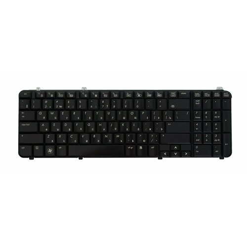 Клавиатура для ноутбука HP AEUT3U00020 матовая черная
