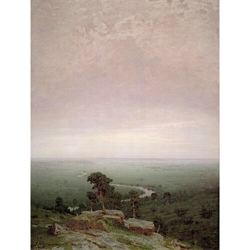 "Север", Куинджи А. И, картина для интерьера (репродукция) (40х53 см / на подрамнике)