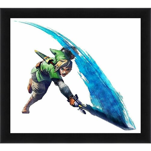 Плакат, постер на бумаге The Legend Of Zelda: Skyward Sword. Размер 30 х 42 см