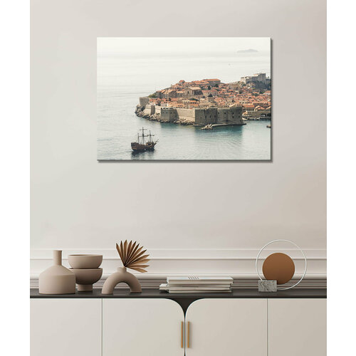 Картина/Картина на холсте для интерьера/Картина на стену/Картина для кухни/ - Хорватия (57) 20х30