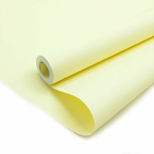 Упаковочная бумага, Крафт (0,7*9 м) Тонировка, Кремовый, 2 ст, 1 шт.