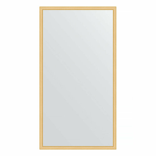 Зеркало настенное EVOFORM в багетной раме сосна, 58х108 см, для гостиной, прихожей, кабинета, спальни и ванной комнаты, BY 0721