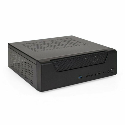 Exegate EX294019RUS Корпус Desktop ExeGate FL-102-TPS300 (mini-ITX, БП TPS300 с вент. 8см, 2*USB + 1*USB3.0, аудио, черный)