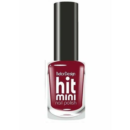 Лак для ногтей Mini HIT (6мл), Тон 017 кроваво-красный х 1шт