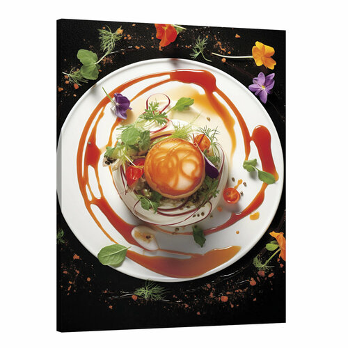 Интерьерная картина 50х70 "Кулинарная гармония"