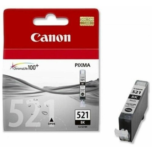 Картридж для струйного принтера CANON CLI-521 Black (2933B001)