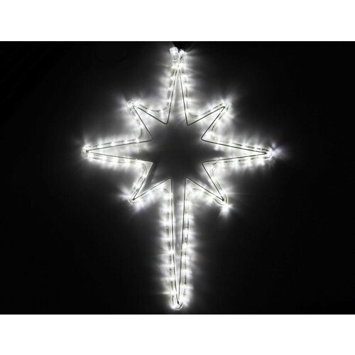 Светодиодная "Рождественская звезда", дюралайт, LED-огни, коннектор, уличная, SNOWHOUSE