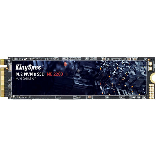 Накопитель SSD Kingspec PCIe 3.0 x4 2TB NE-2TB M.2 2280