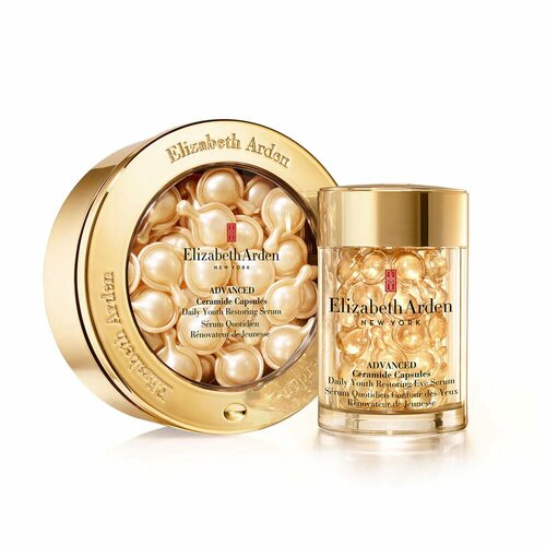 Advanced Ceramide Capsules Set Омолаживающий набор для лица и глаз с Керамидами 2х60 капсул, ELIZABETH ARDEN