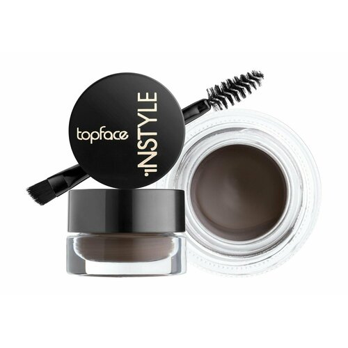 Водостойкий гель-помадка для бровей 4 Chocolate Topface Instyle Gel Eyeliner