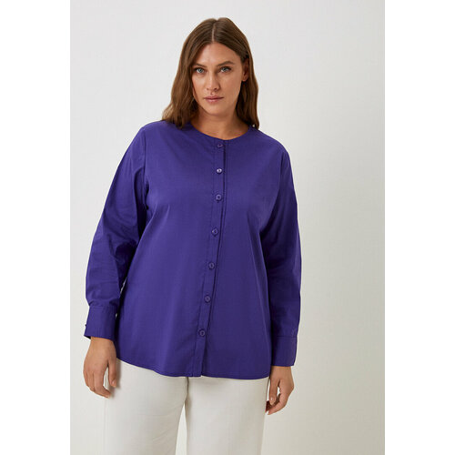 Блуза SVESTA, размер 54, фиолетовый