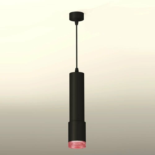 Комплект подвесного светильника XP7422003 SBK/PI черный песок/розовый MR16 GU5.3 (A2302, C6356, A2030, C7422, N7193)