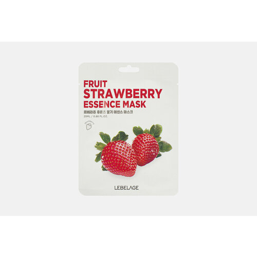 Увлажняющая тканевая маска для лица Lebelage, Strawberry 1шт