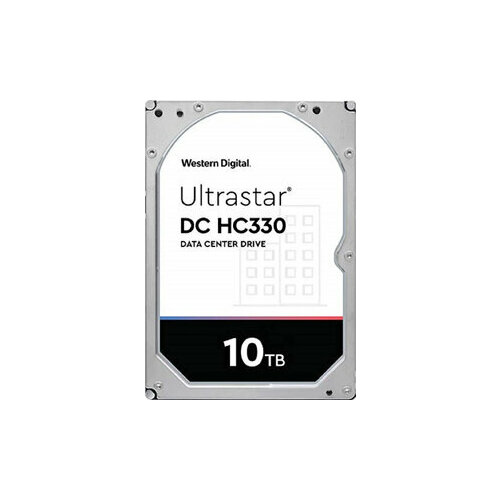 Диск Western Digital Жесткий диск WD SAS 3.0 10TB 0B42303 WUS721010AL5204 Server Ultrastar DC HC330 (7200rpm) 256Mb 3.5"