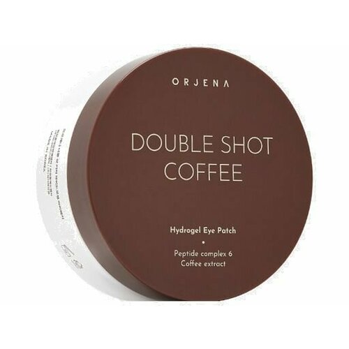 Гидрогелевые патчи с кофеином ORJENA Double Shot Coffee Hydrogel Eye Patches
