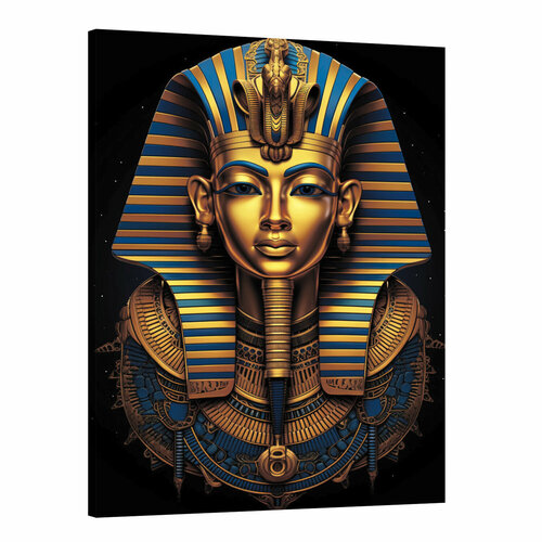 Интерьерная картина 50х70 "Загадка фараонской маски"