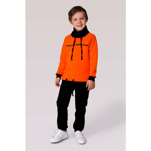 Комплект одежды LITTLE WORLD OF ALENA, размер 116-122, оранжевый