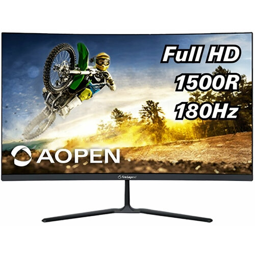 Aopen Монитор Aopen 27" 27HC5RS3bmiipx черный VA LED 1ms 16:9 HDMI M/M матовая 250cd 178гр/178гр 1920x1080 180Hz DP FHD 3.9кг