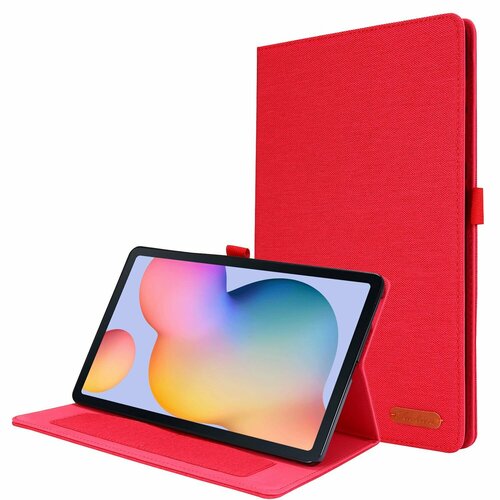 Чехол для планшета Samsung Galaxy Tab S6 Lite 2020 P610, P615/ 2022 P613, P619 10.4', красный