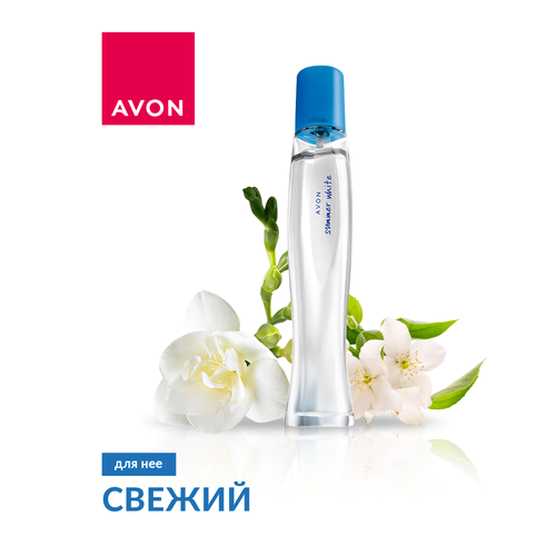 AVON Туалетная вода Summer White для нее, 50 мл