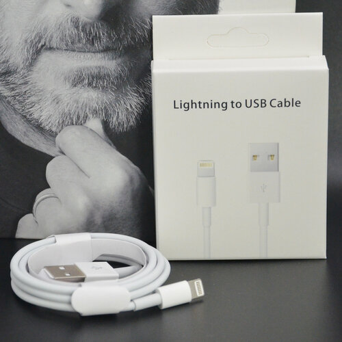 Кабель для айфона USB-Lightning, длина 1 метр