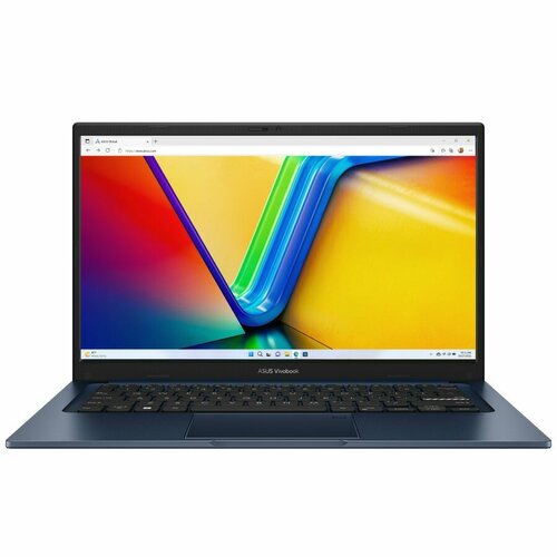 Ноутбук ASUS VivoBook X1404VA-EB182 Intel Core i3 1315U 1200MHz/14"/1920x1080/8GB/256GB SSD/Intel UHD Graphics/Без ОС (90NB10I1-M006S0) Blue