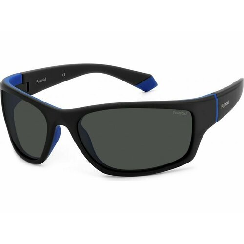 Солнцезащитные очки Polaroid, черный, синий