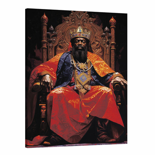 Интерьерная картина 50х70 "Символ власти: Король миров"