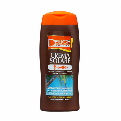 Крем для интенсивного загара Delice Solaire BRONZE, 250 мл (комплект из 3 шт)