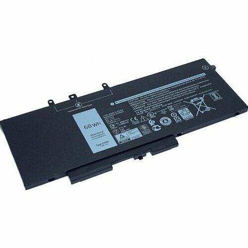 Аккумулятор для ноутбука Vbparts для Dell Latitude 15 3520 E5480 5480 (DV9NT) 7.6V 68Wh 8500mAh
