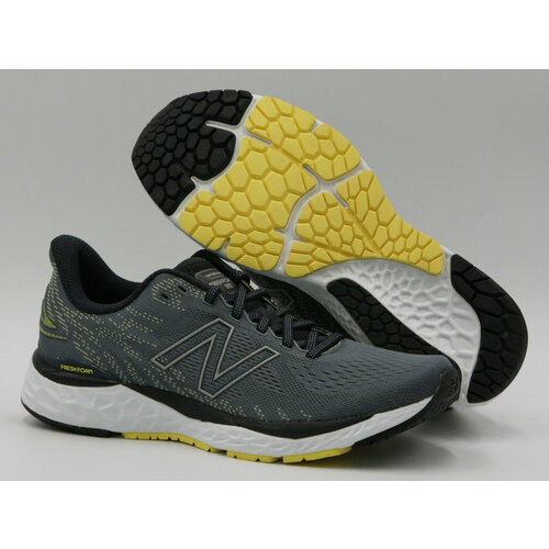 Кроссовки New Balance Fresh Foam 880, полнота B, размер 11 US, серый