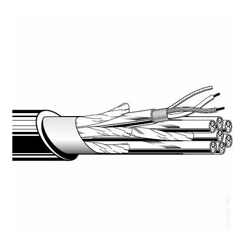 Кабель AES/EBU в нарезку Canare DA202F-4P, 1 м