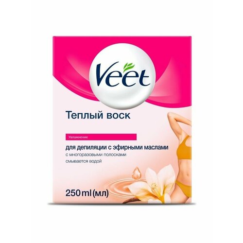 VEET, Теплый воск для депиляции, 250 мл