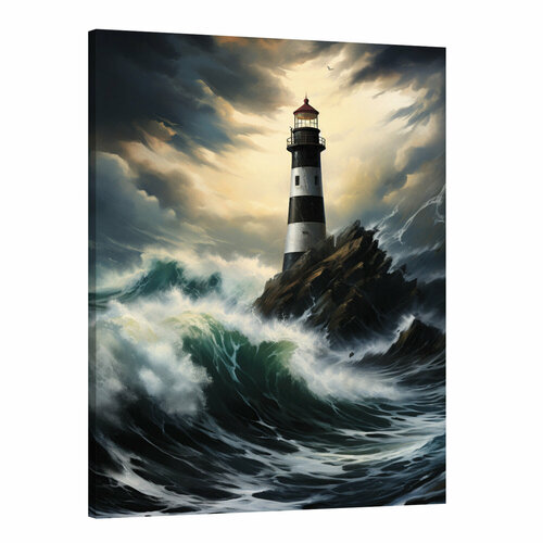 Интерьерная картина 50х70 "Океанский отпуск"
