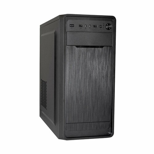 Exegate Корпус Exegate EX283073RUS Miditower ExeGate XP-332 Black, ATX, , 2*USB, Audio