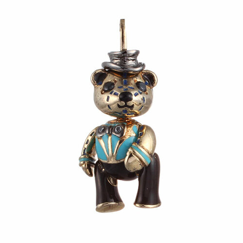 Подвеска ELEMENT47, серебро, 925 проба, фианит