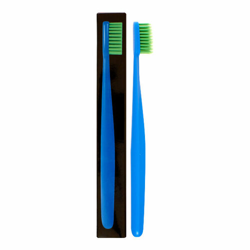 Oh, lollyday X Dentique Toothbrush Blue Зубная щетка синяя 1шт