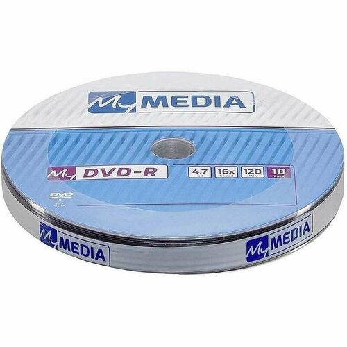 Носители информации DVD-R MyMedia 4.7Gb 16x Pack wrap (10шт/уп) (69205)