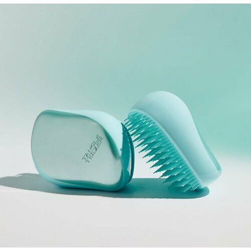 COMPACT STYLER Frosted Teal Chrome расческа Tangle Teezer